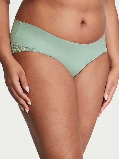Victoria's Secret No-show Lace-back Hiphugger Panty - Green