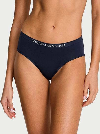 Victoria's Secret Seamless Hiphugger Panty - Blue