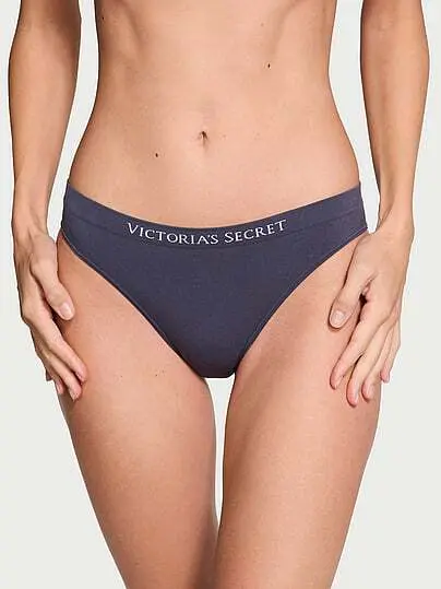 Victoria's Secret Seamless Bikini Panty - Grey