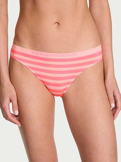 Victoria's Secret Seamless Bikini Panty - Print