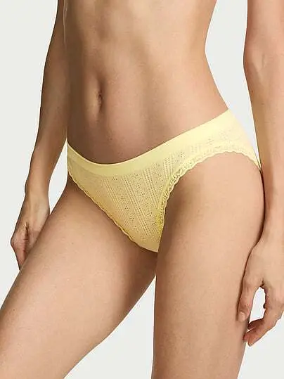 Victoria's Secret Seamless Bikini Panty - Yellow