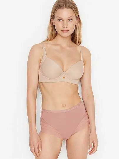 Victoria's Secret Leonisa Shapewear Moderate Compression Undetectable Contouring Panty - Pink