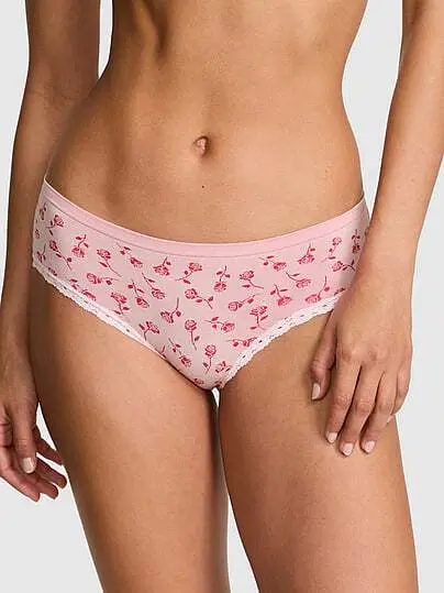 Pink Seamless Hiphugger - Floral