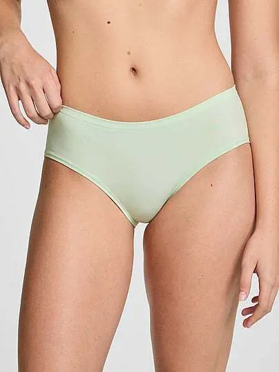 Pink Seamless Hiphugger Panty - Green