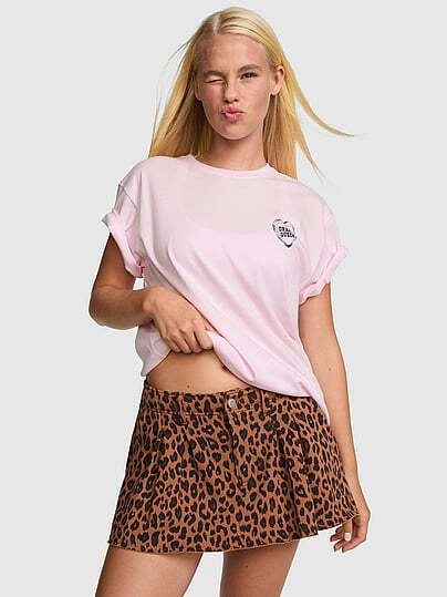 Pink Campus Cotton™ Tee - Pink