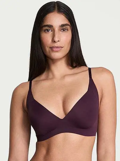 Victoria's Secret The T-shirt Push-up Wireless Comfort Bra - Purple