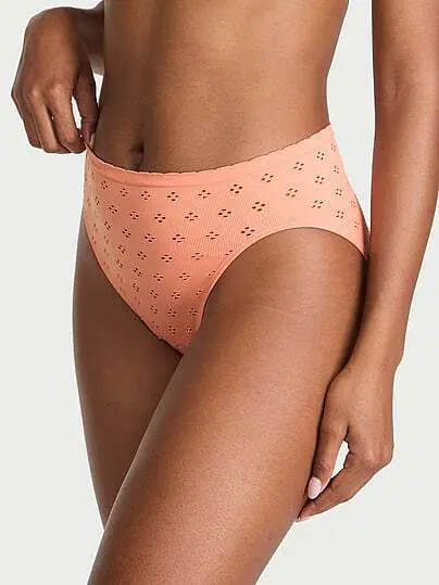 Victoria's Secret Seamless High-leg Brief Panty - Brown