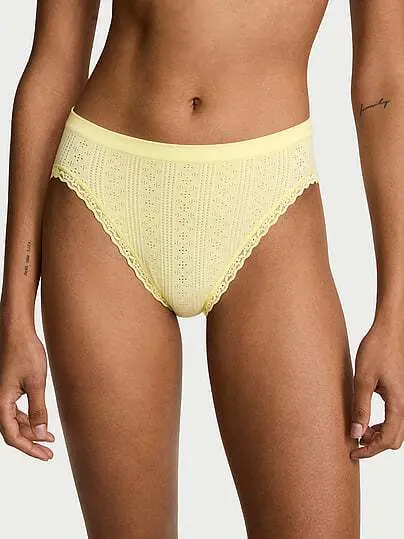 Victoria's Secret Seamless High-leg Brief Panty - Yellow