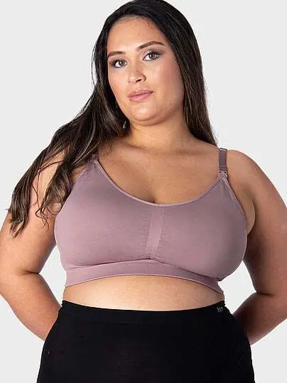 Victoria's Secret Hotmilk My Necessity 2.0 Flexfit Wirefree Nursing Bra - Purple