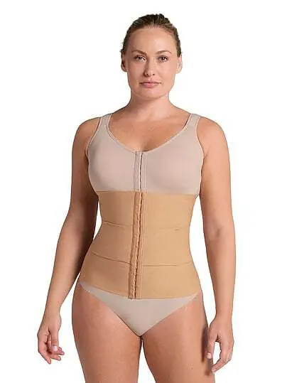 Victoria's Secret Leonisa Shapewear 3-belt Custom Compression Waist Trainer With Lumbar Support - Beige