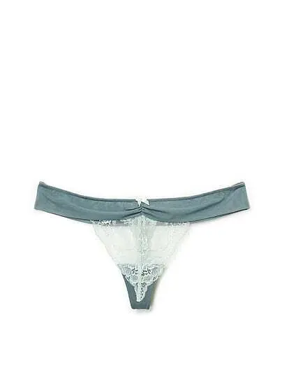 Victoria's Secret Adore Me Clairabelle Thong Panty - Blue