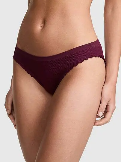 Pink Seamless Bikini Panty - Purple
