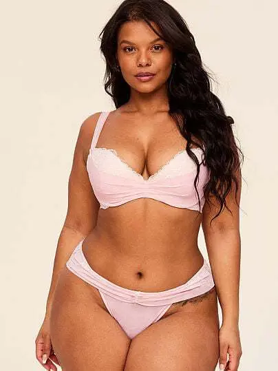 Victoria's Secret Adore Me Clairabella Bikini Panty - White,ivory