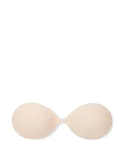 Pink Backless Strapless Bra - Beige