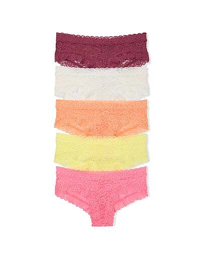 Victoria's Secret 5-pack Lacie Cheeky Panties - Print