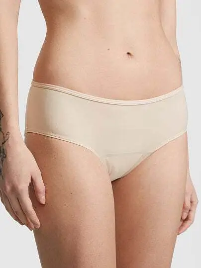 Pink Period Hiphugger Panty - Beige