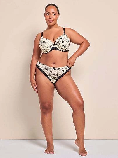 Victoria's Secret Adore Me Nare Lightly Lined Demi Bra - Print