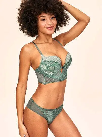 Victoria's Secret Camilla Cheeky Panty - Green