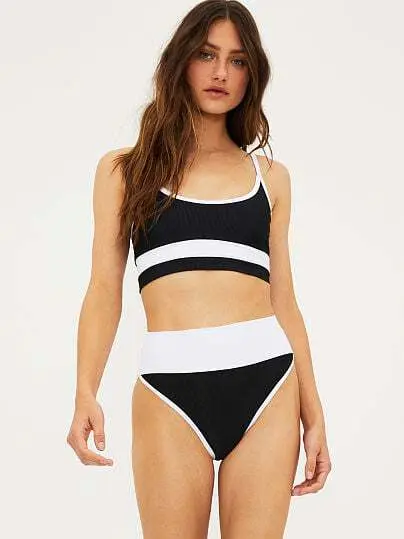 Victoria's Secret Beach Riot Emmy Bikini Bottom - Black