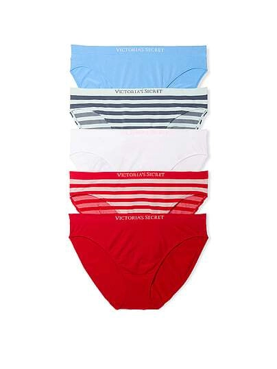Victoria's Secret 7-pack Seamless Bikini Panties - Print