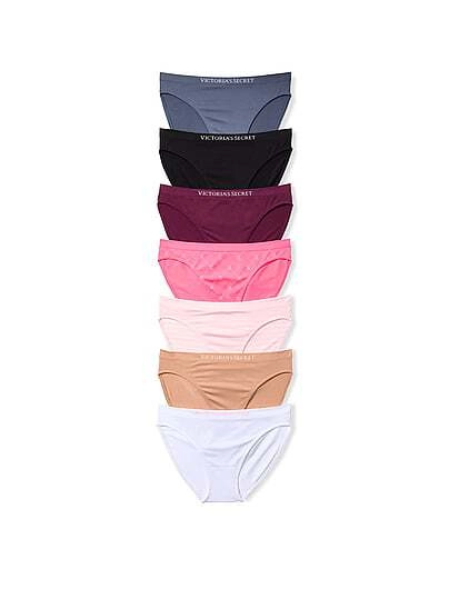 Victoria's Secret 7-pack Seamless Bikini Panties - Print