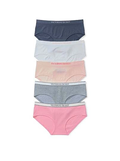 Victoria's Secret 5-pack Seamless Hiphugger Panties - Print