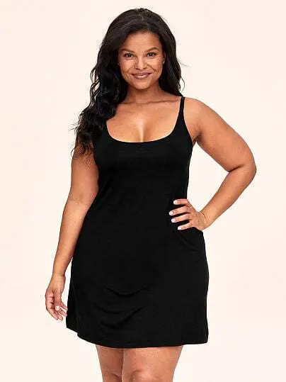 Victoria's Secret Adore Me Suzie Sleep Dress - Black