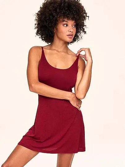 Victoria's Secret Adore Me Suzie Sleep Dress - Red
