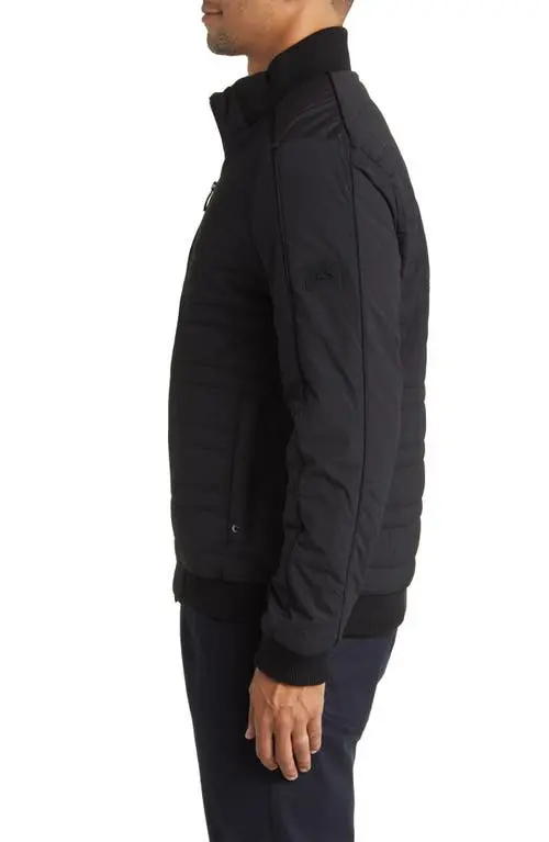 Robert Barakett Linmore Quilted Bomber Jacket