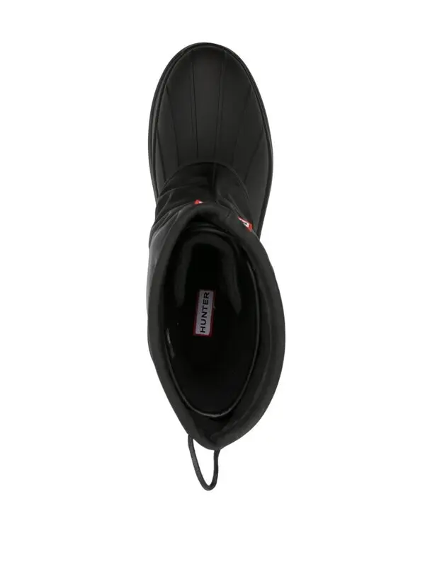 Kenzo X Hunter Logo-patch Boots - Black