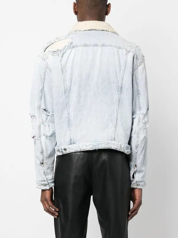 Dsquared2 Distressed Denim Jacket