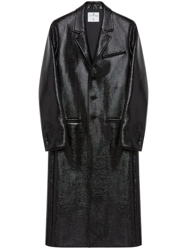 COURREGES Single-breasted Tailored Coat