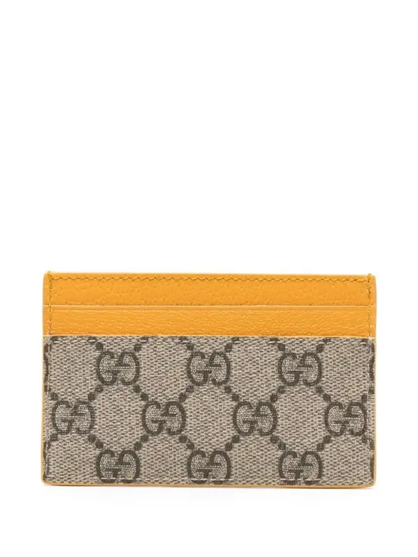 Gucci Gg Supreme Canvas Cardholder