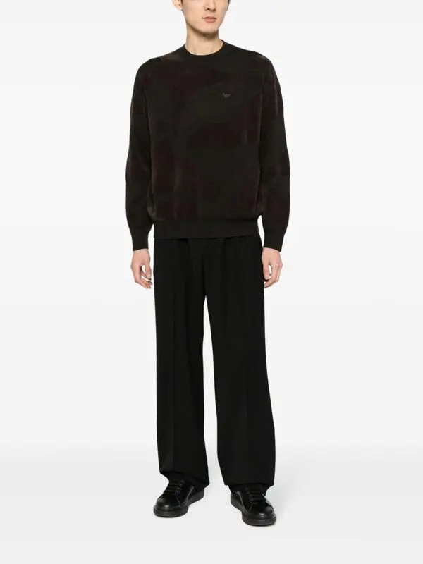 Emporio Armani Camouflage-pattern Jumper