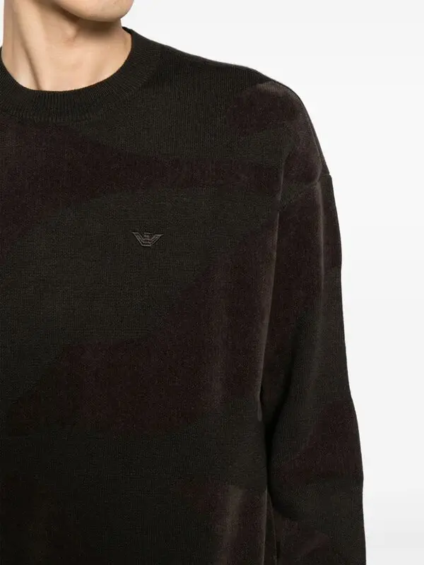 Emporio Armani Camouflage-pattern Jumper