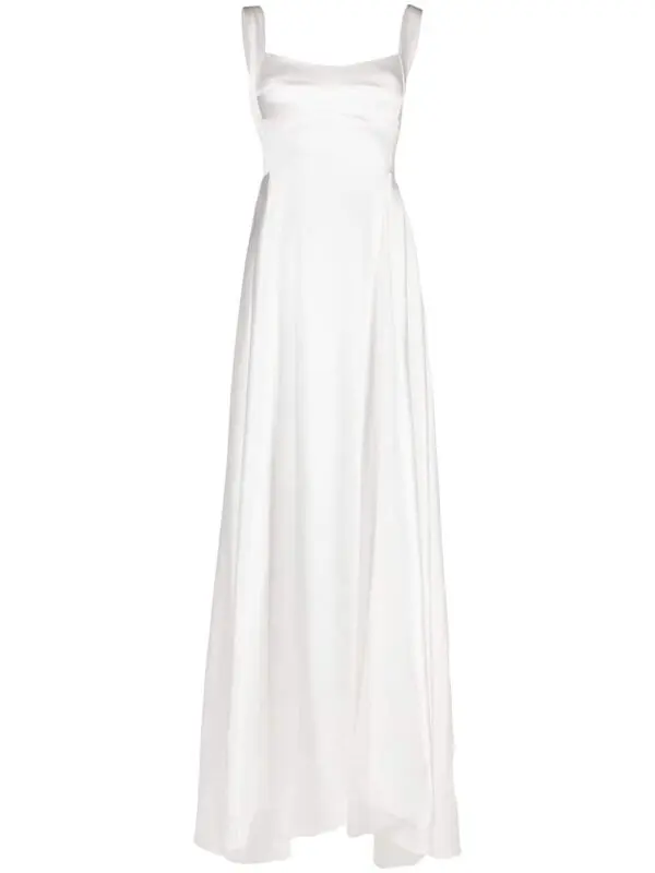 ATU BODY COUTURE V-back Gown - White