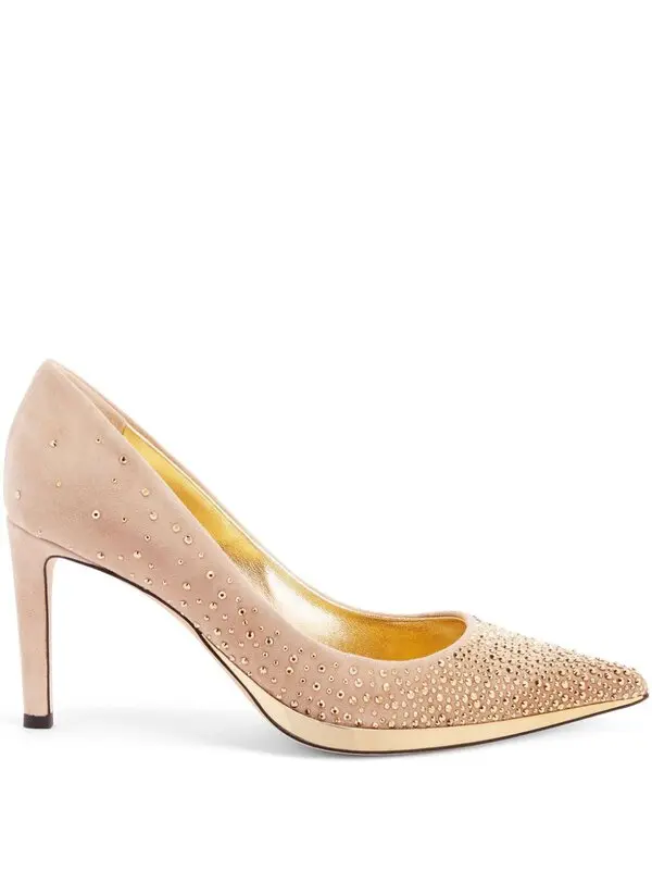 GIUSEPPE ZANOTTI Virgyn 85mm Leather Pumps