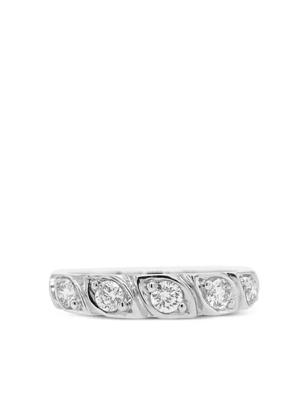 HYT JEWELRY Diamond Ring - Silver