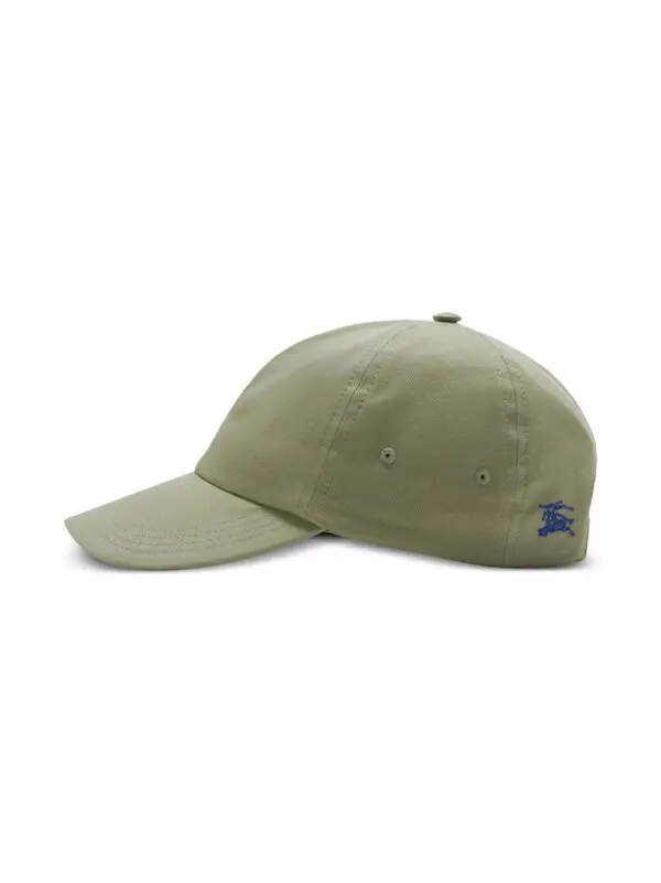 Burberry Ek Logo-embroidered Baseball Cap - Green