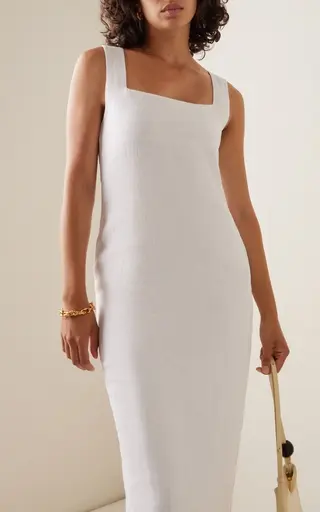 Posse Alice Linen Maxi Dress - White | Editorialist