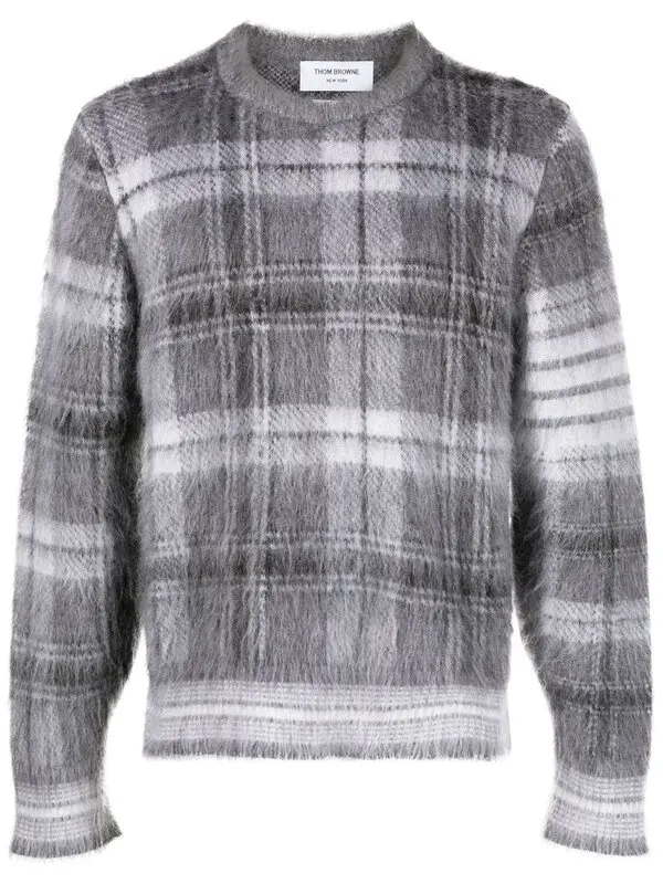Thom Browne Tartan Pattern Jumper