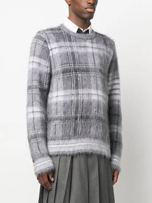 Thom Browne Tartan Pattern Jumper