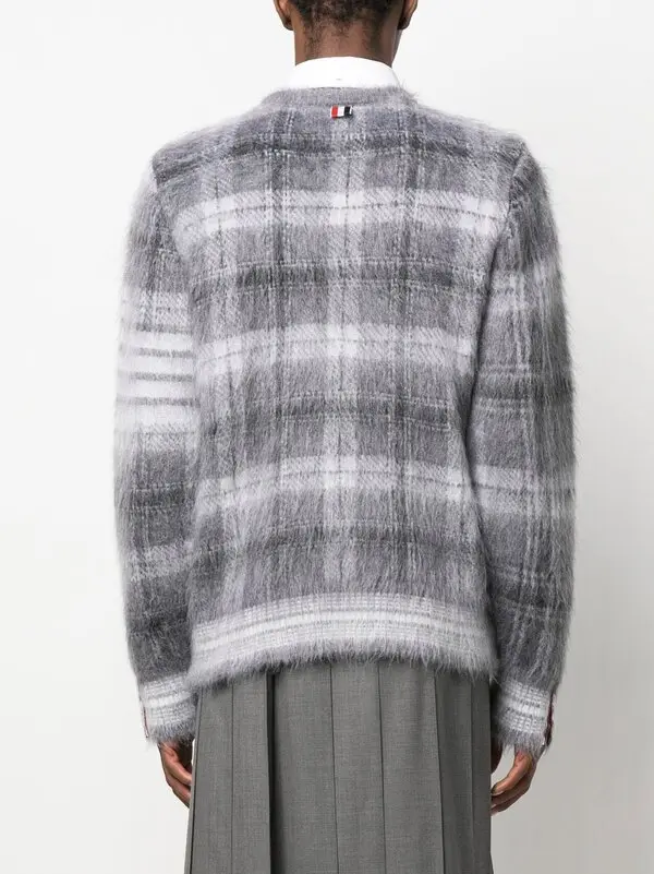 Thom Browne Tartan Pattern Jumper
