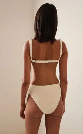 HAIGHT. X Tina Kunakey Classic Ribbed Bikini Bottom