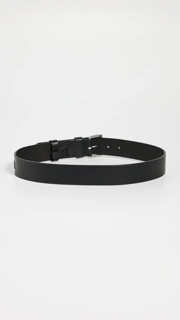 Polo Ralph Lauren Italian Saddle Leather Belt - Black