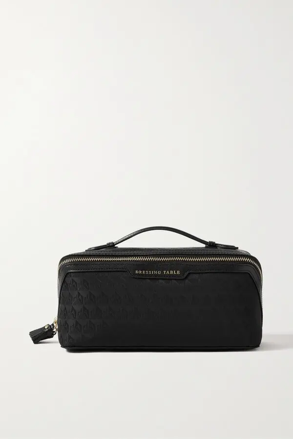 ANYA HINDMARCH Logo-jacquard Cosmetics Case