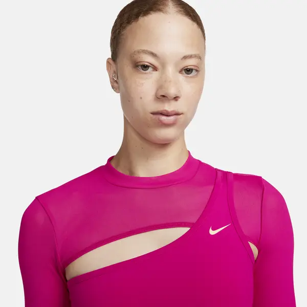 Nike Pro Long-sleeve Cropped Top