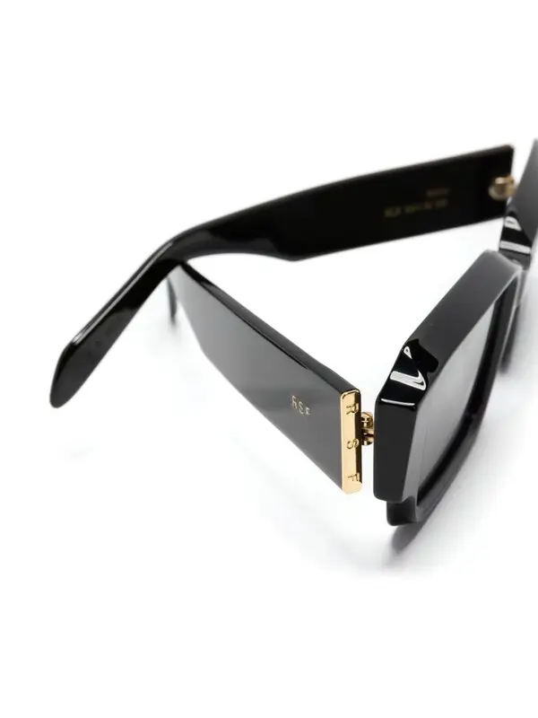 RETROSUPERFUTURE Astro Rectangle Sunglasses - Black