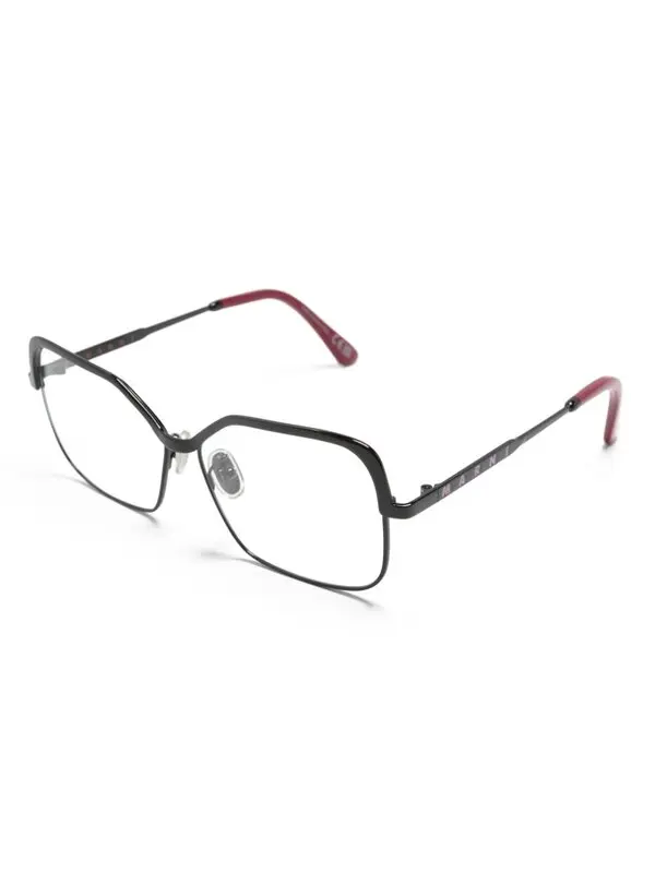 Marni Square-frame Glasses - Black