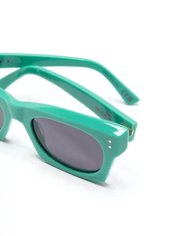 Marni Oval-frame Sunglasses - Green